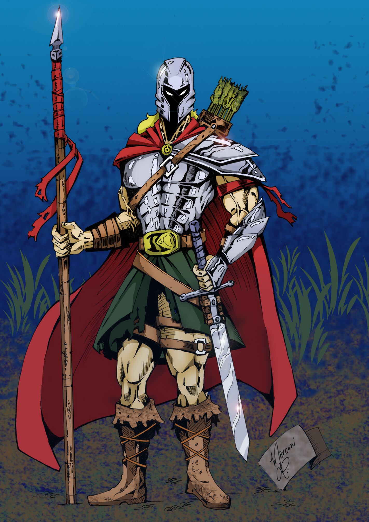 ArtStation - Medieval Soldier