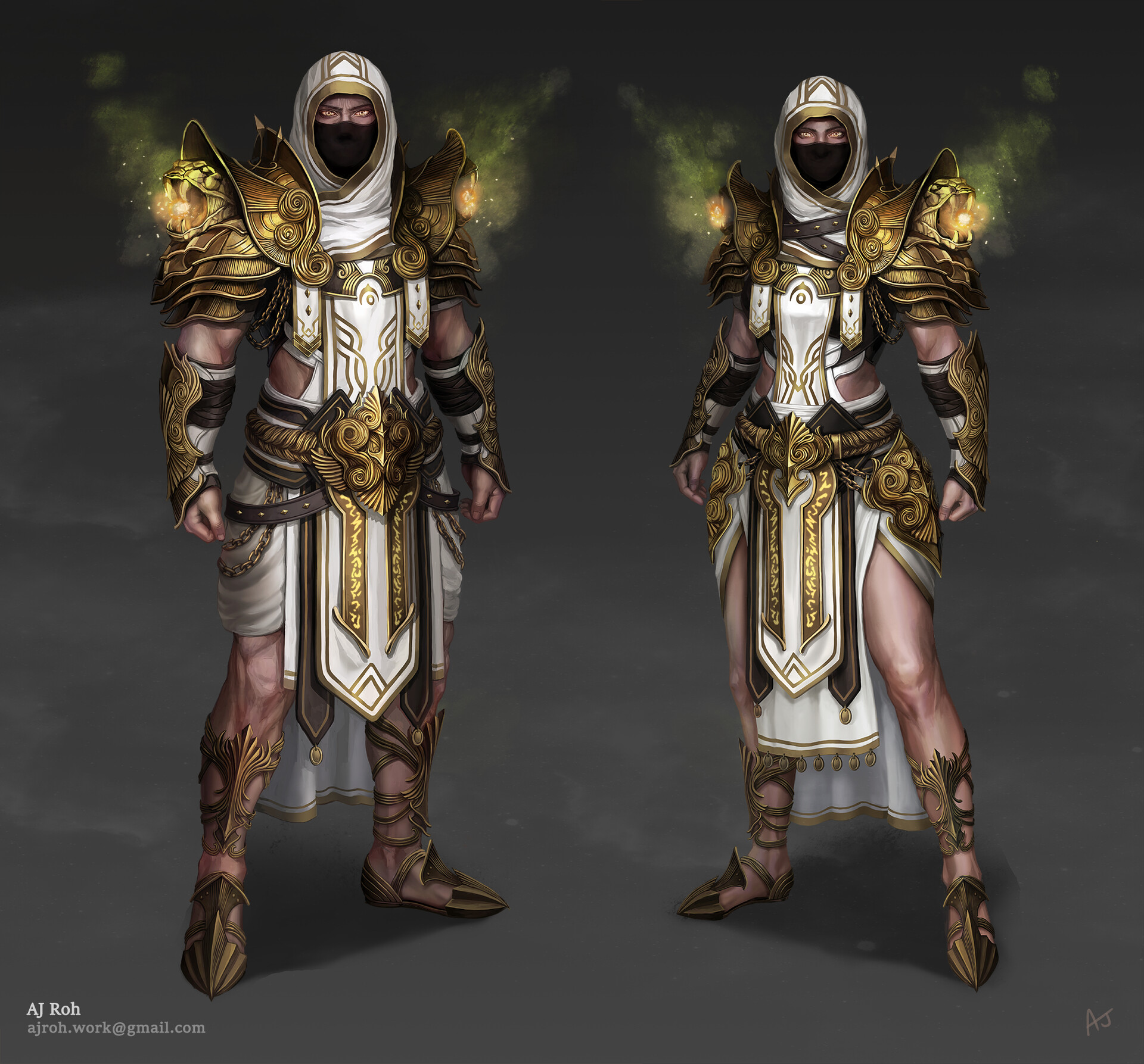ArtStation - Guardian Armor & Portal Set
