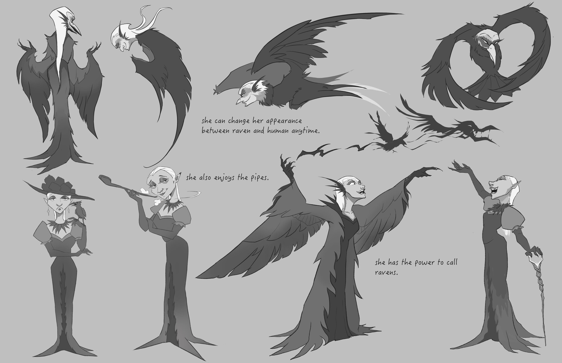 Bird Human Characters