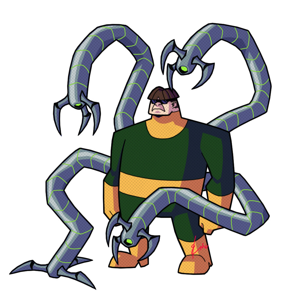 ArtStation - Doctor Octopus, Éric Gomes da Rosa