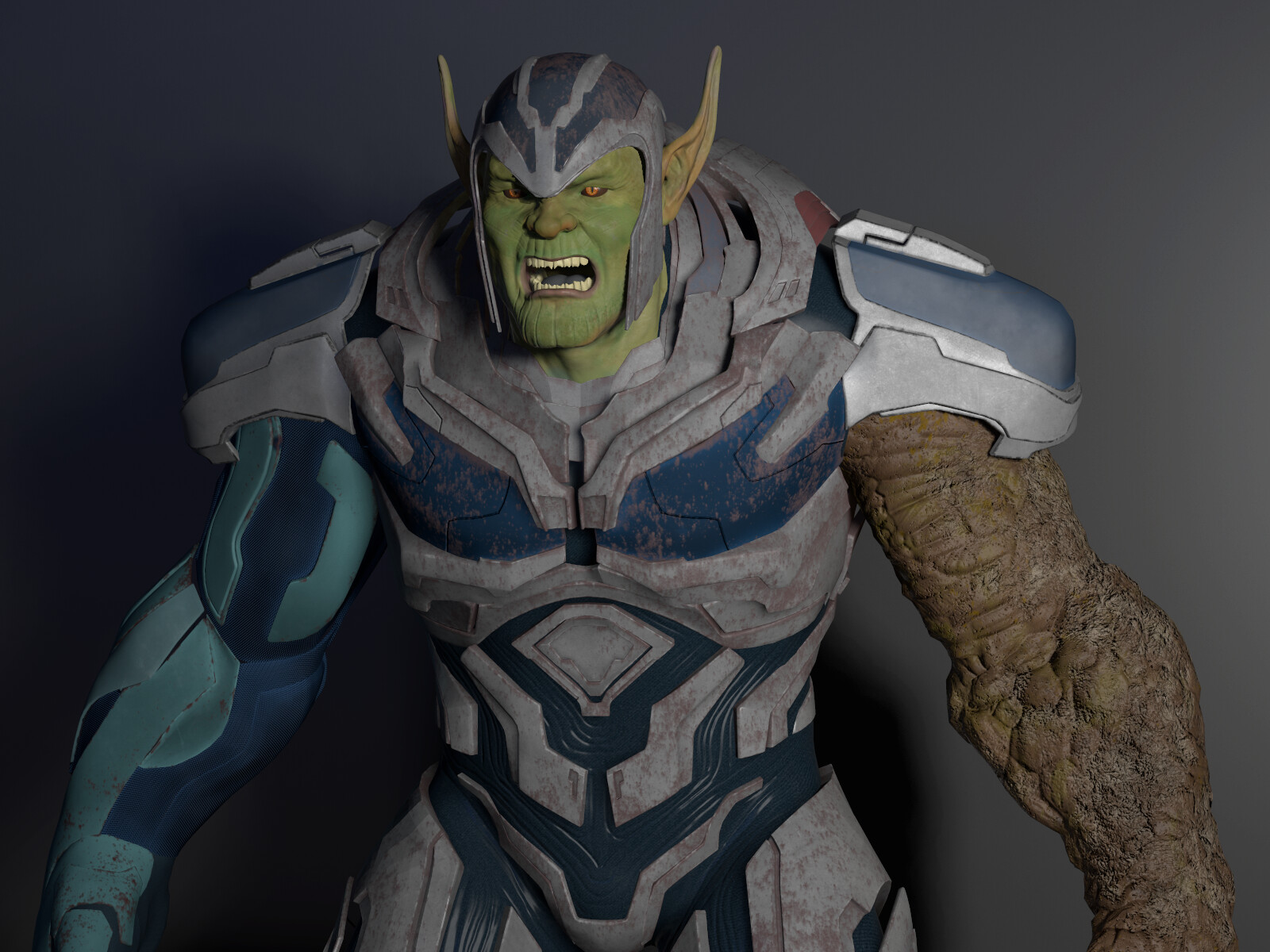 ArtStation - Super Skrull, Chris Kwa