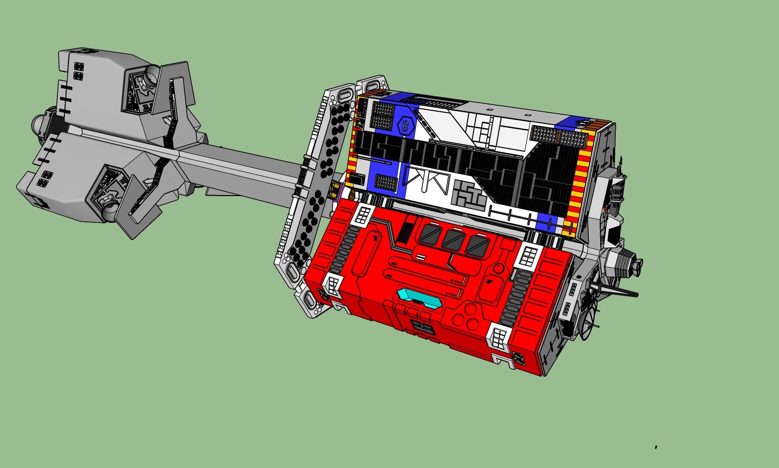 Balint More Saghi - Kiith Somtaaw mothership "Kuun-Lan" based on ...