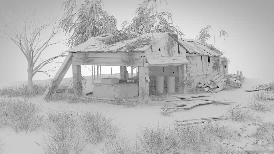 ArtStation - Old set model