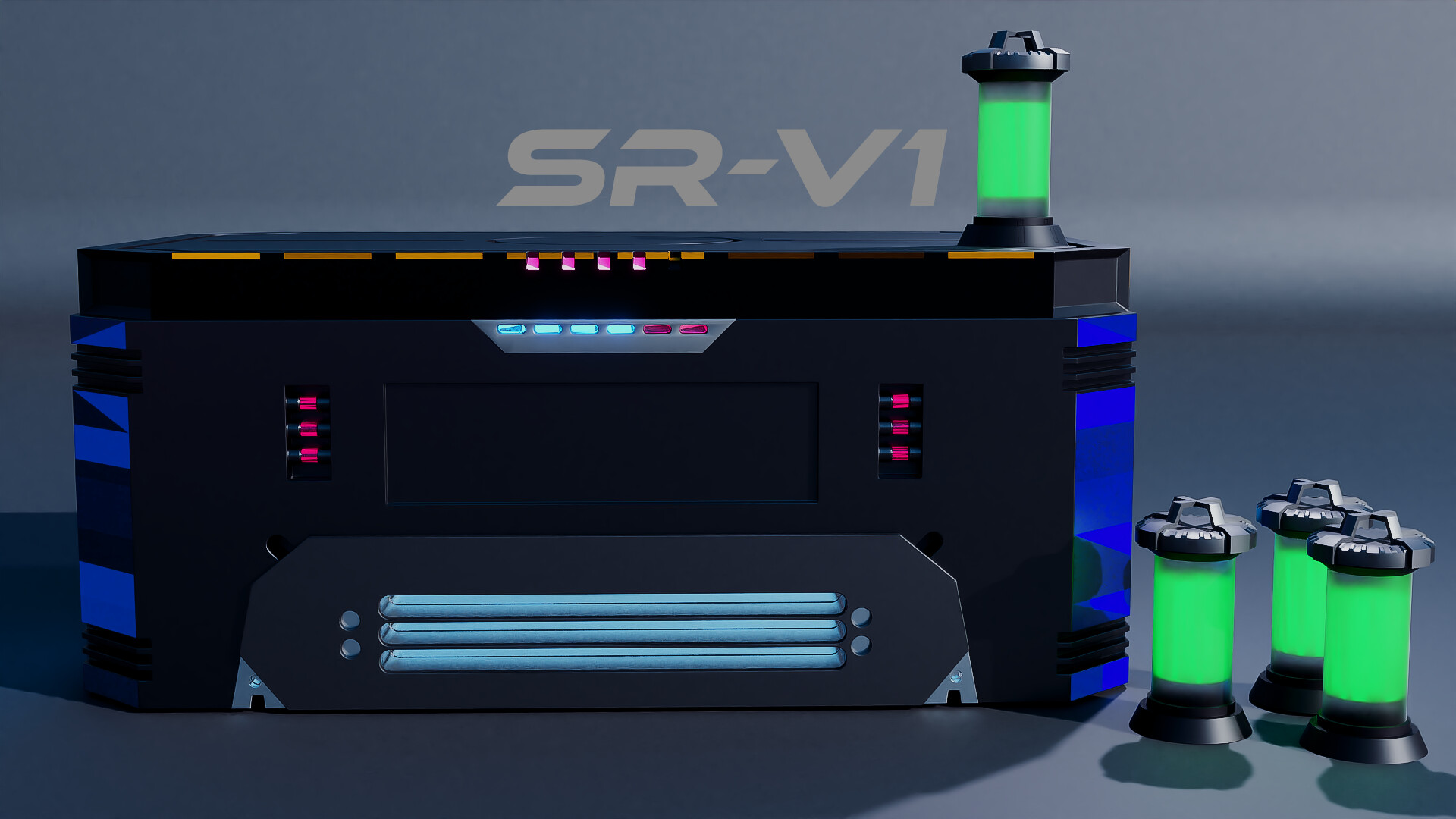 ArtStation - SR-V1 Crate with Battery