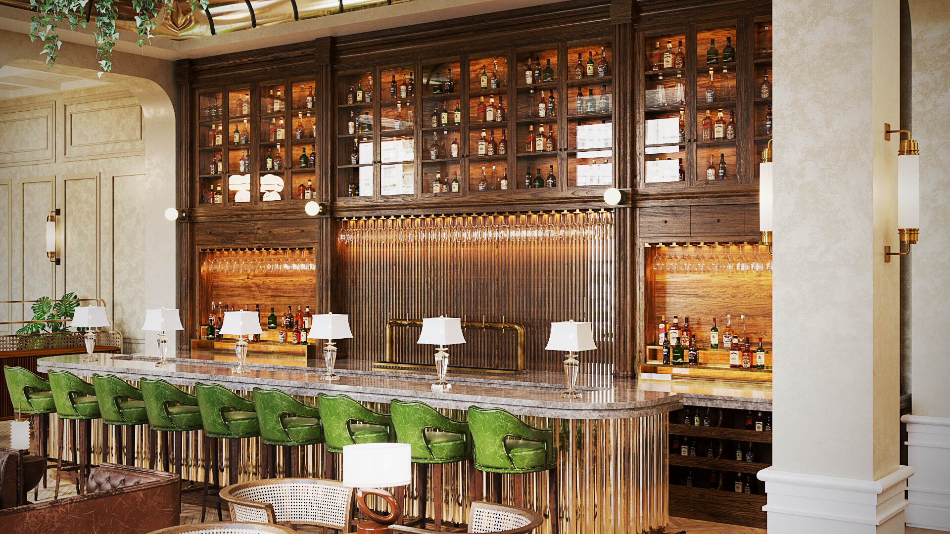 ArtStation - English bar