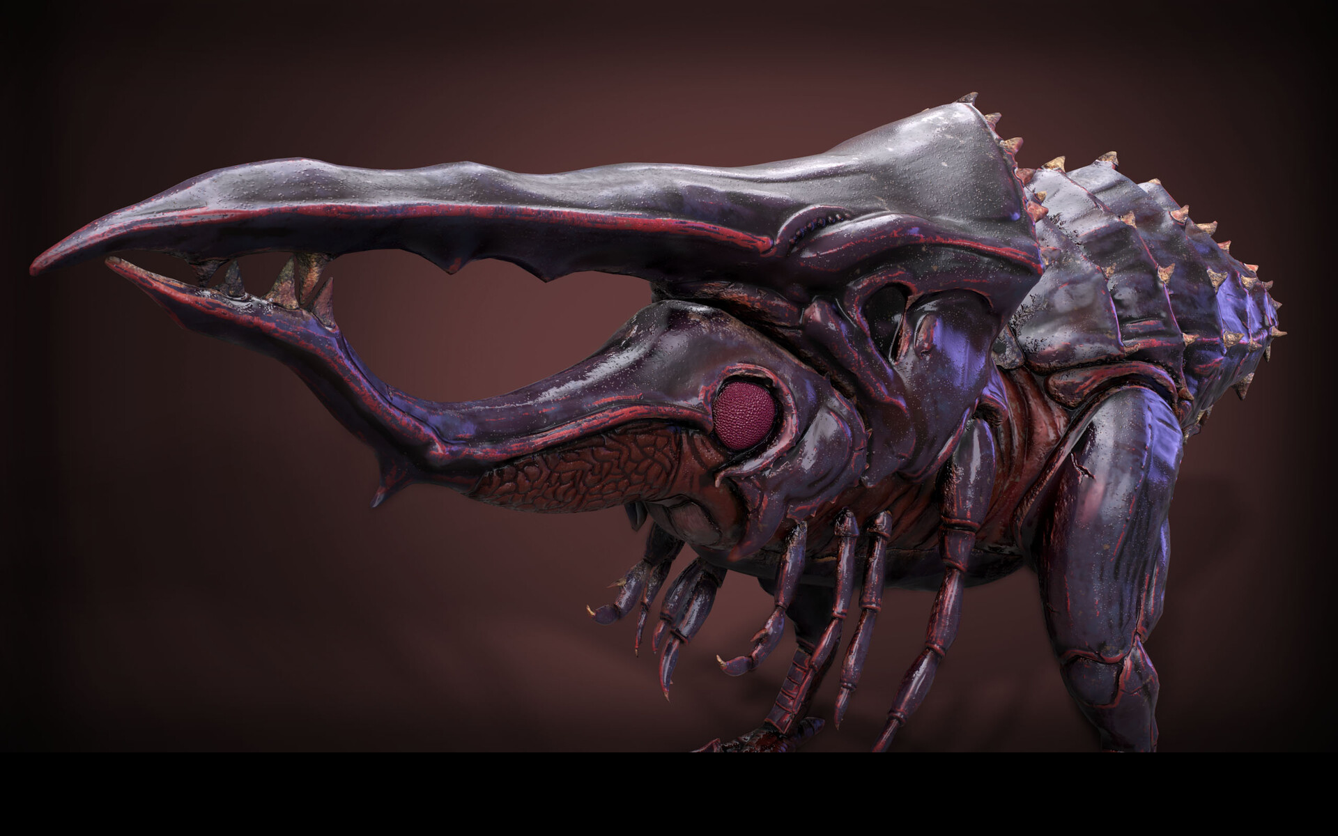 ArtStation - Bug Saurs (Game Model)