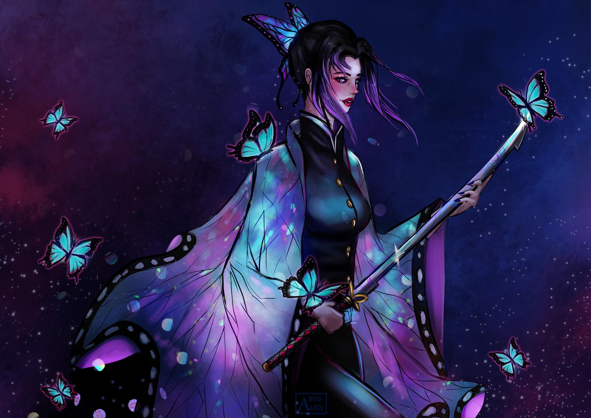 ArtStation - Shnobu - Demon Slayer