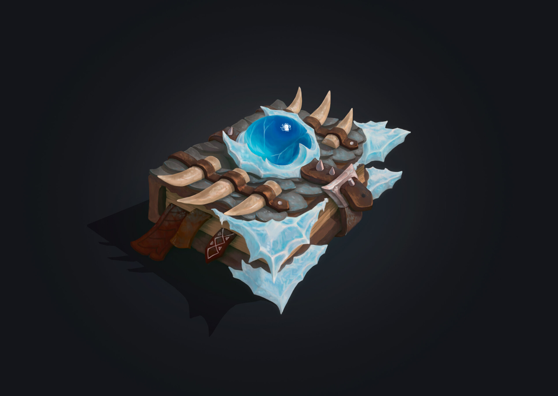 ArtStation - Frozen book