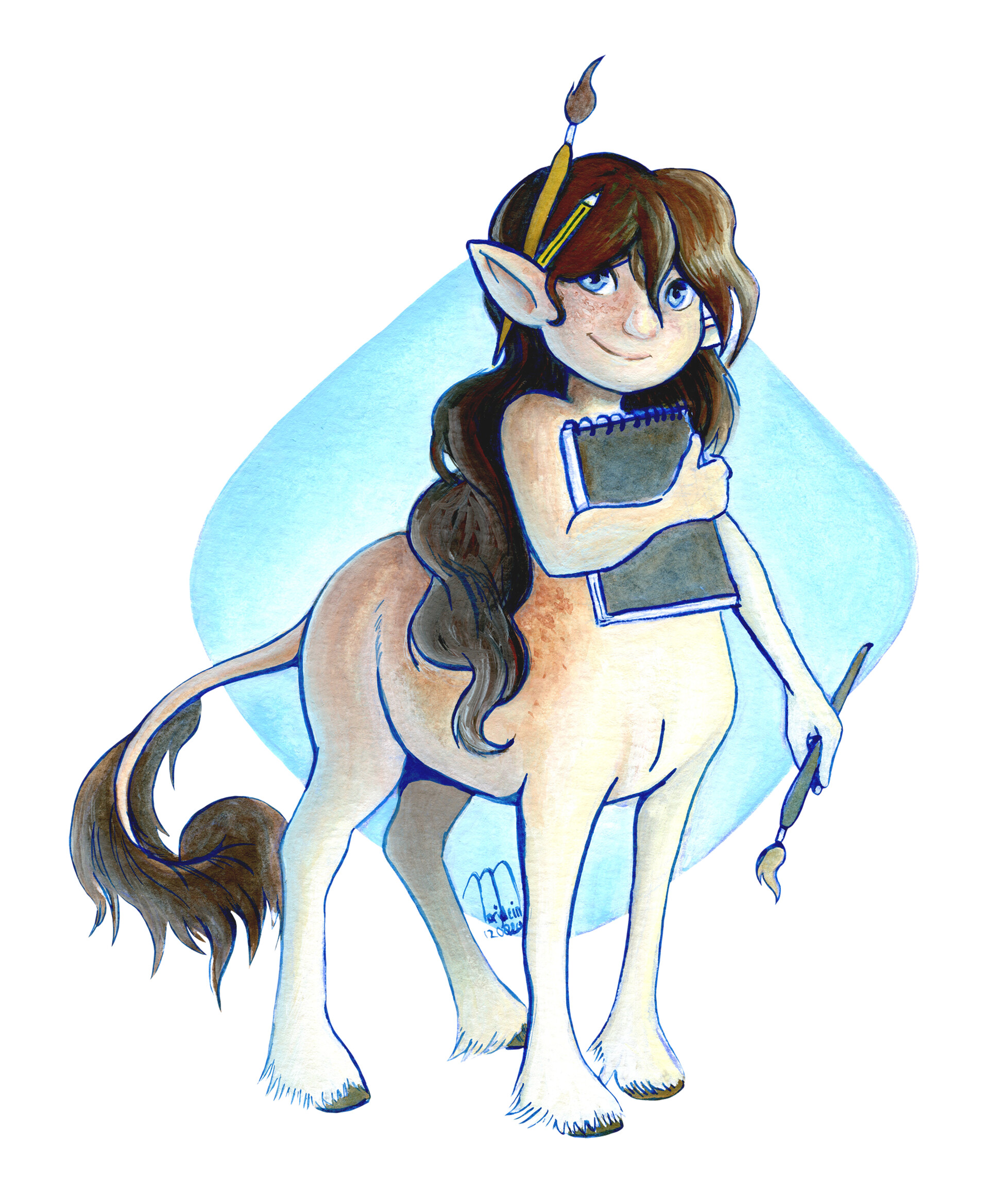 ArtStation - A lady centaur