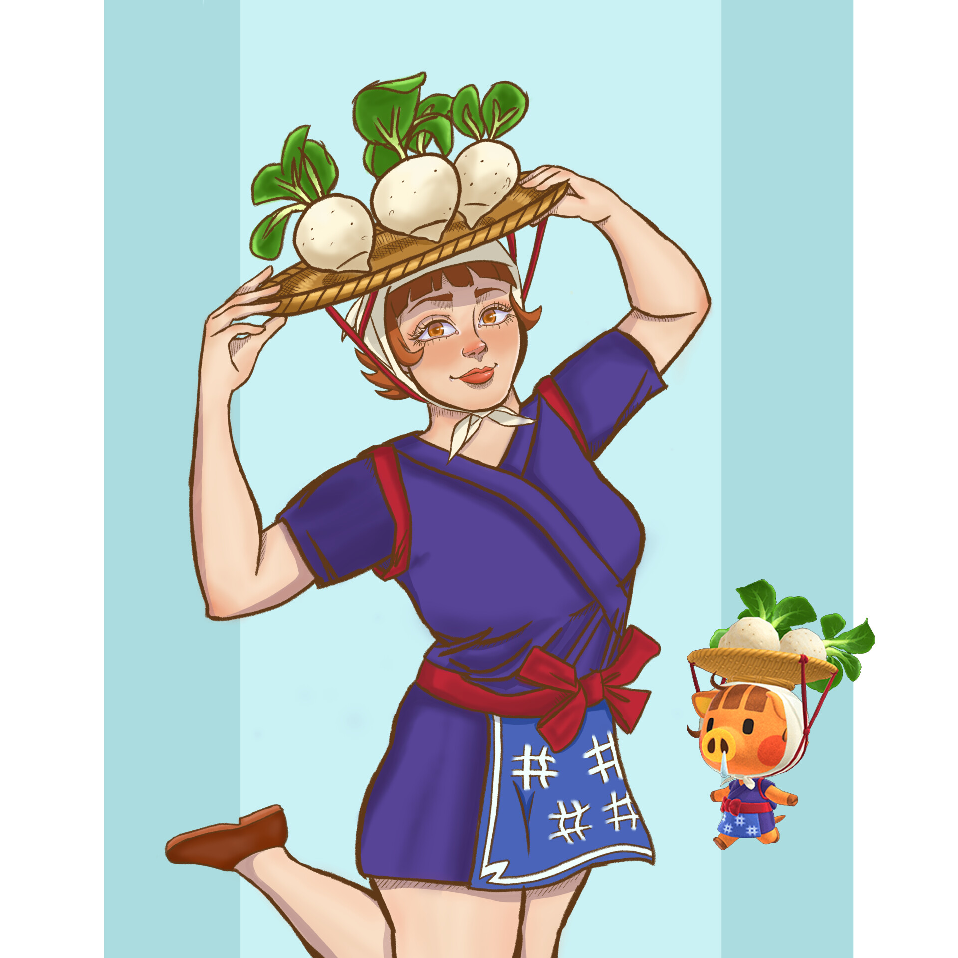 ArtStation - Daisy Mae ACNH - apr 2020