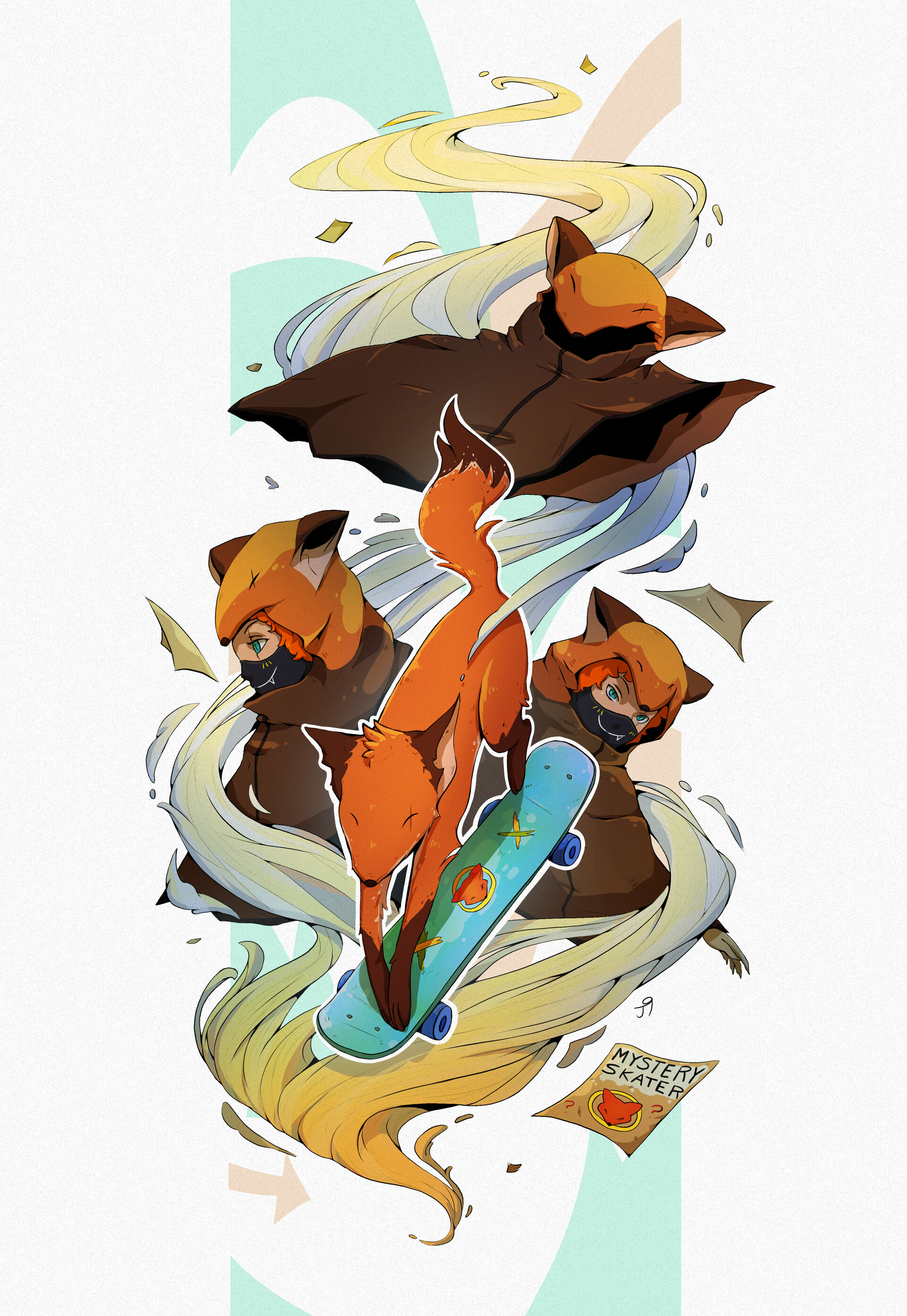 ArtStation - Fox Skater