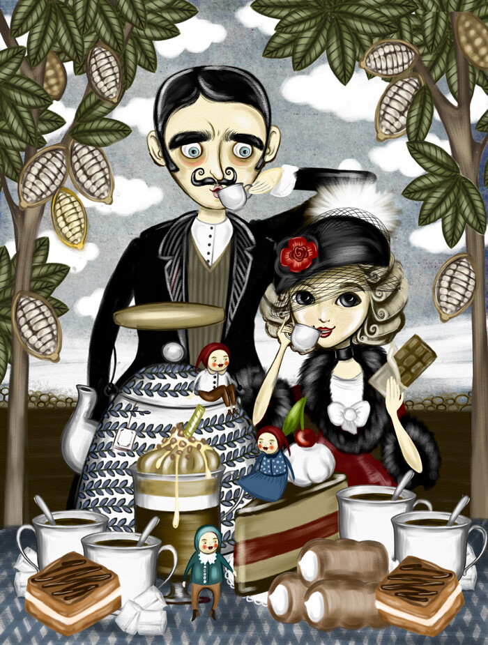 Marie Cartoon - Classic illustration