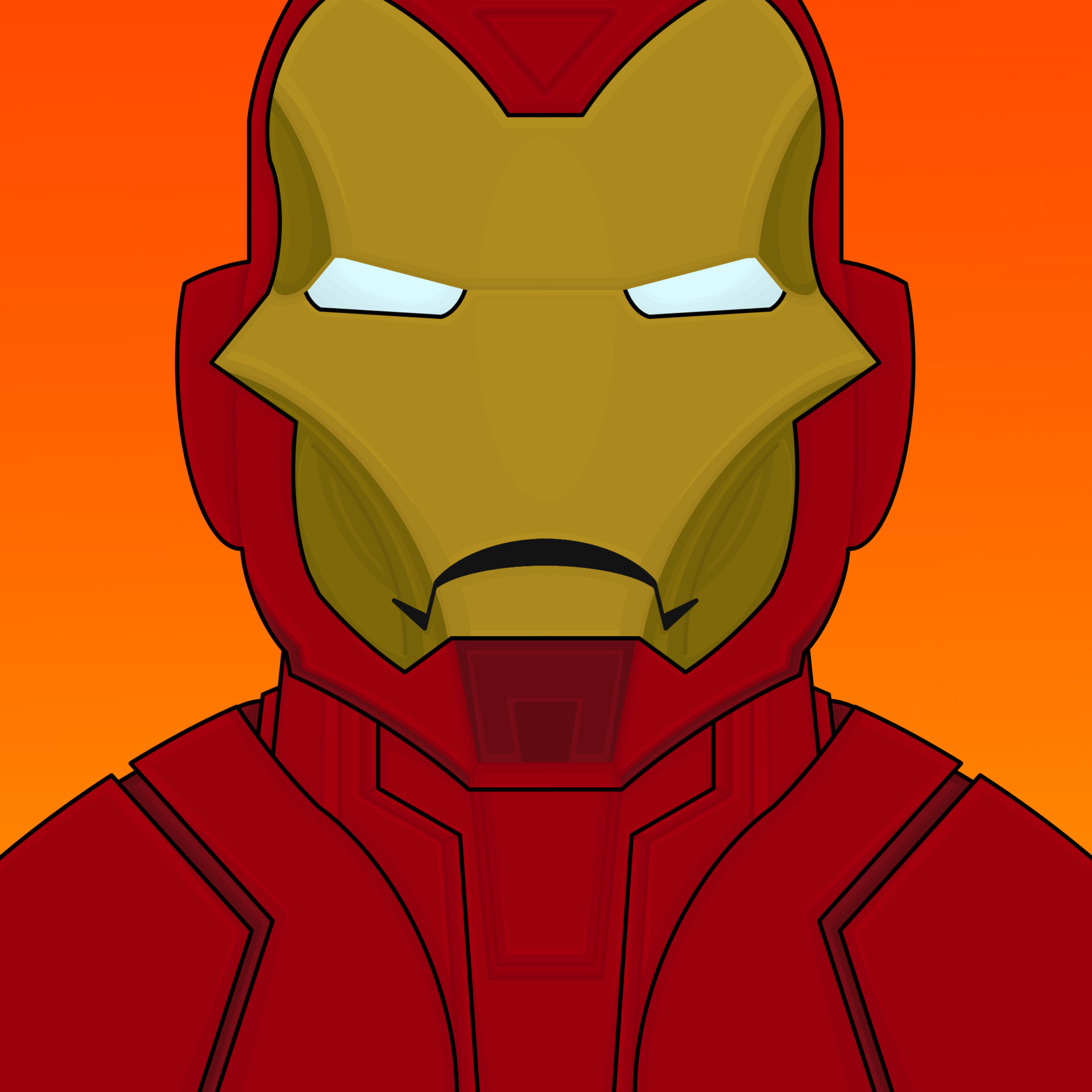 ArtStation - (Comics) Iron Man Model 25 “Pentagon” Armor