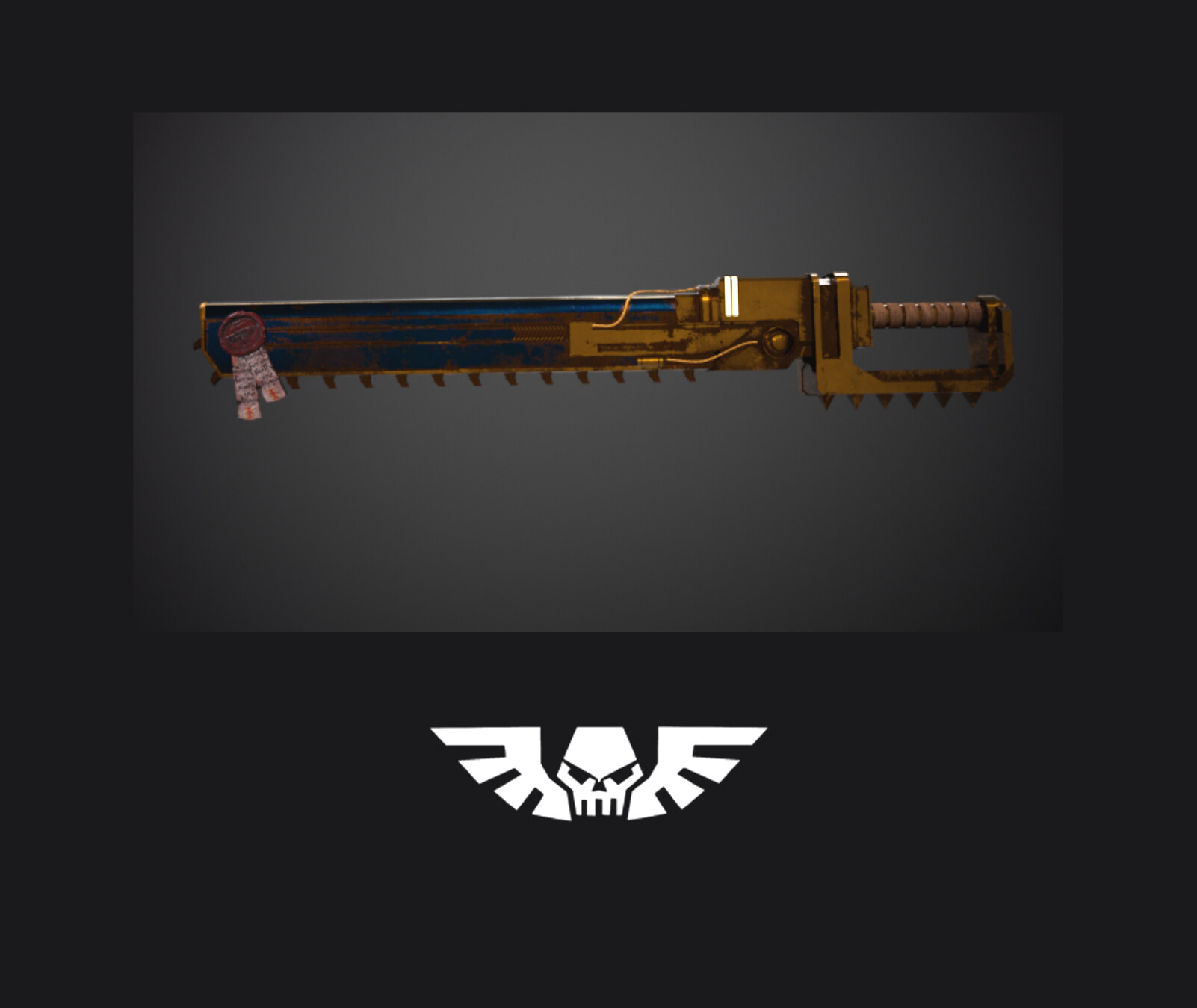 ArtStation - Warhammer 40K chain sword concept
