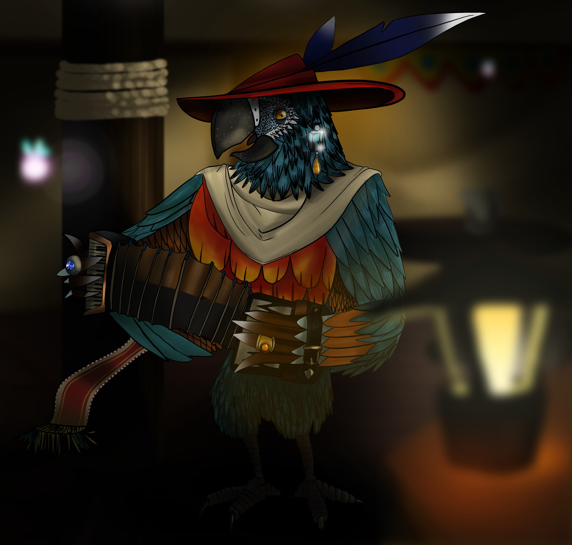 ArtStation - Kass the Bard (Zelda BOTW)