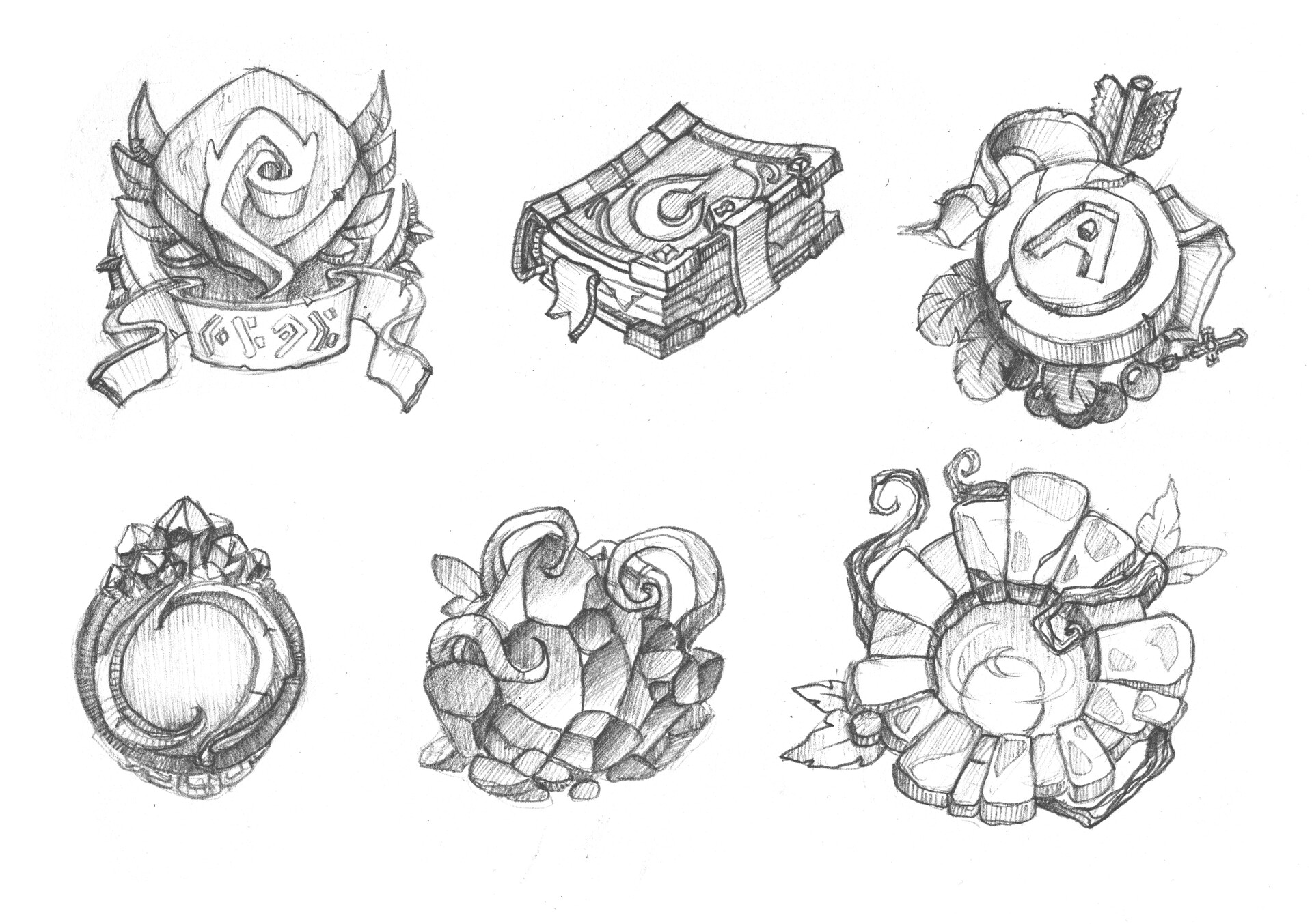 ArtStation - Game Emblems