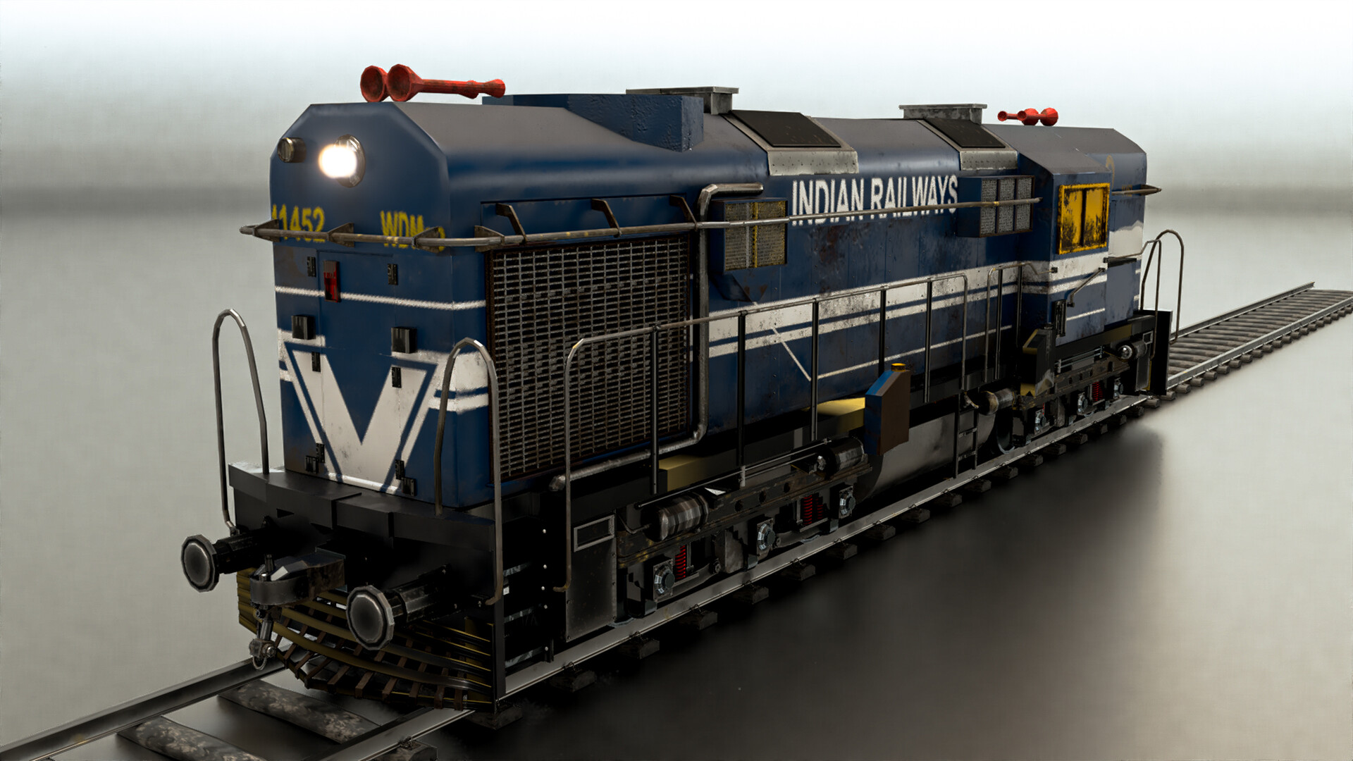 ArtStation - Indian railway