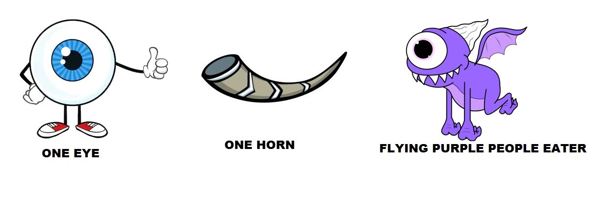 ArtStation - The One Eye, One Horn, Flying Purple People Eater Poster