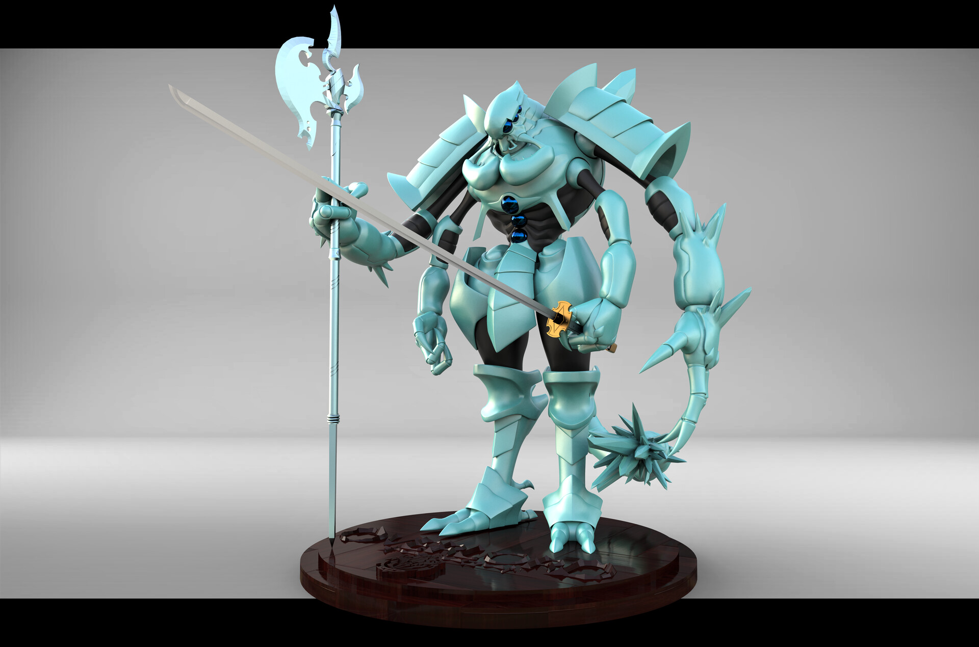 ArtStation - Overlord - Cocytus Figure