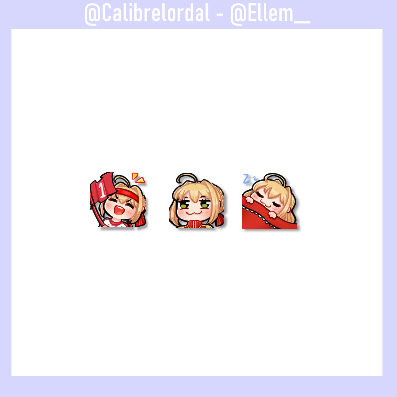 ArtStation - Twitch emote commission for CloneofShade