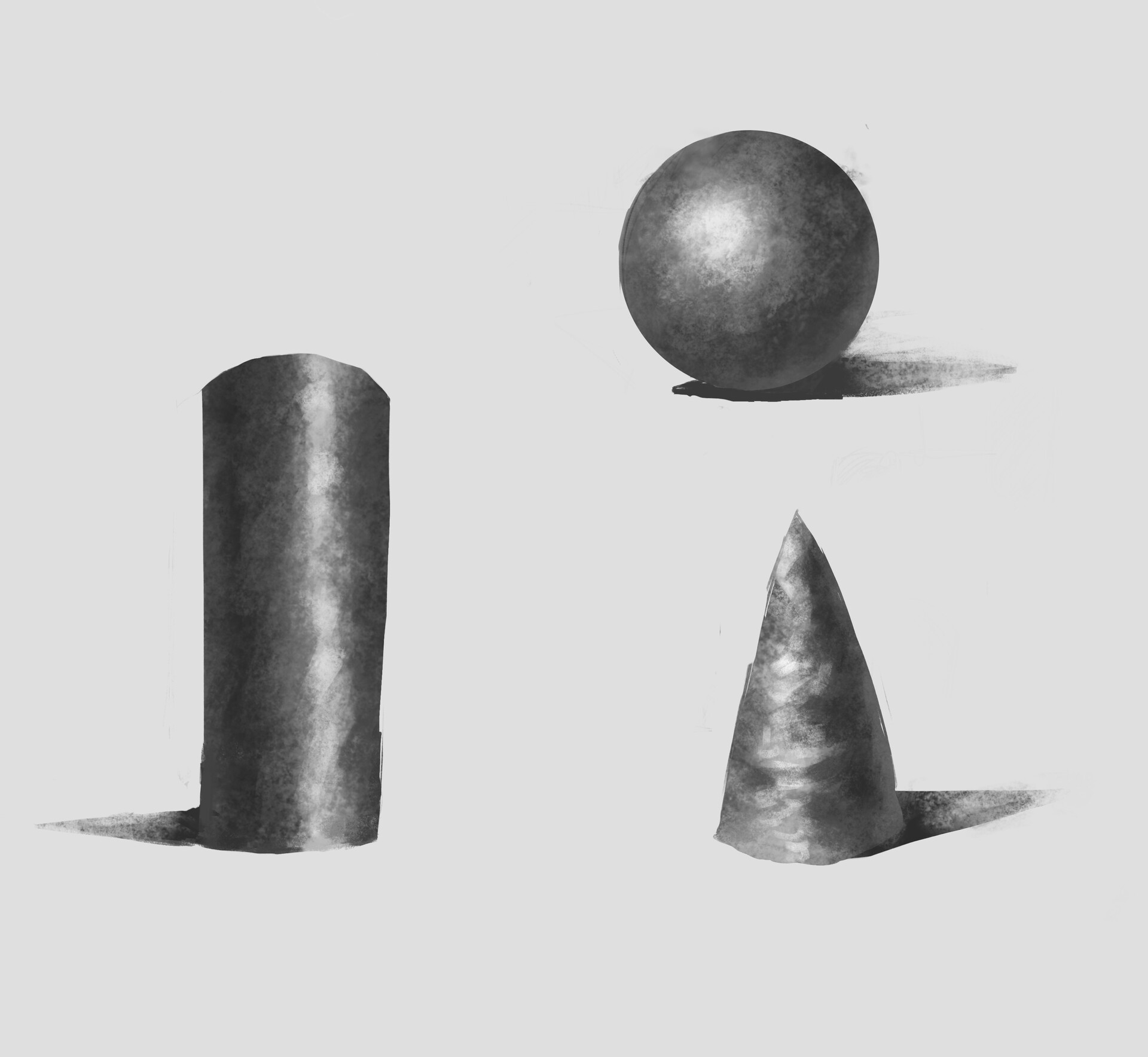 ArtStation - Basic Shapes Studies #1