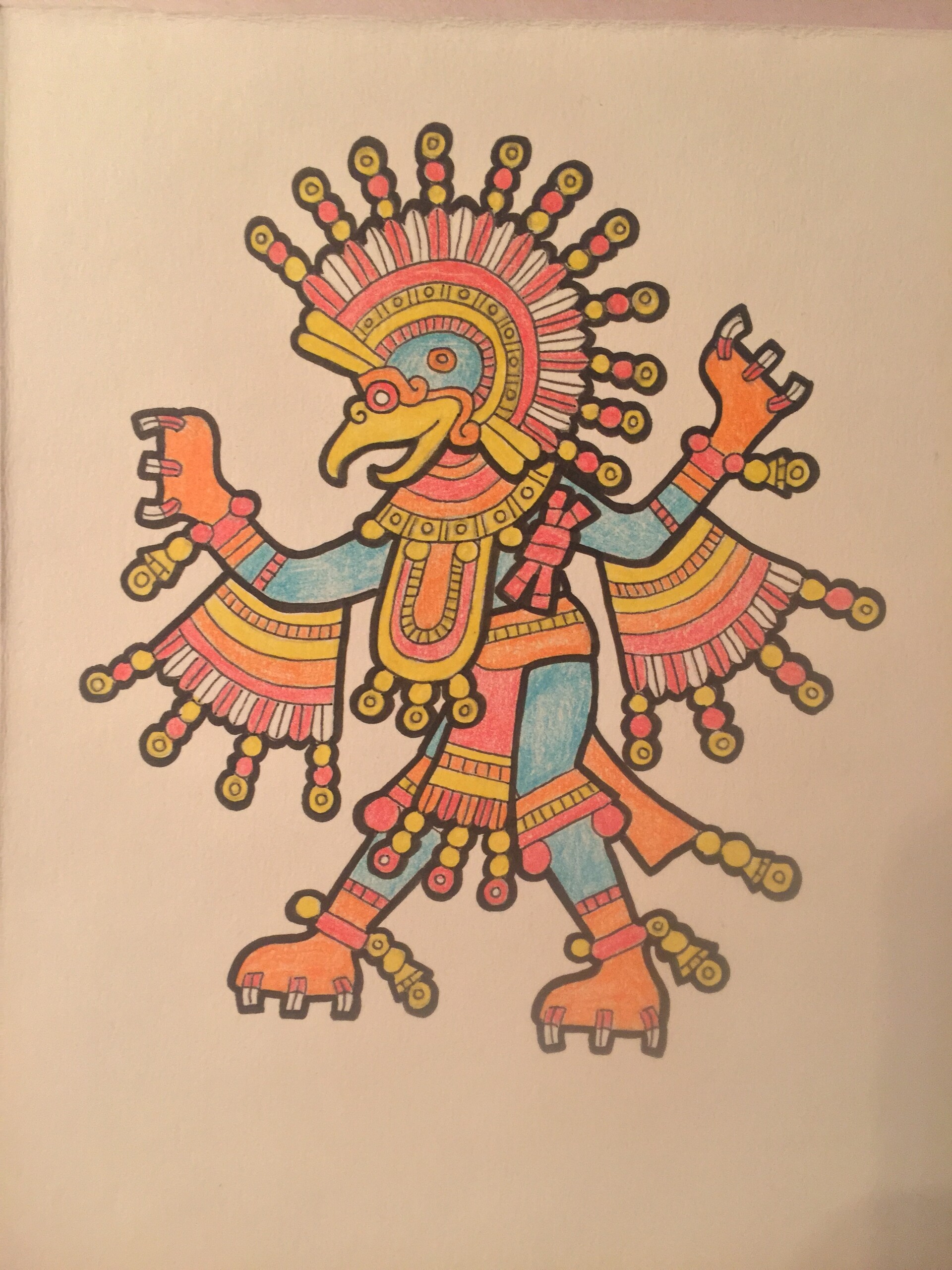 ArtStation - Aztec Bird Costume