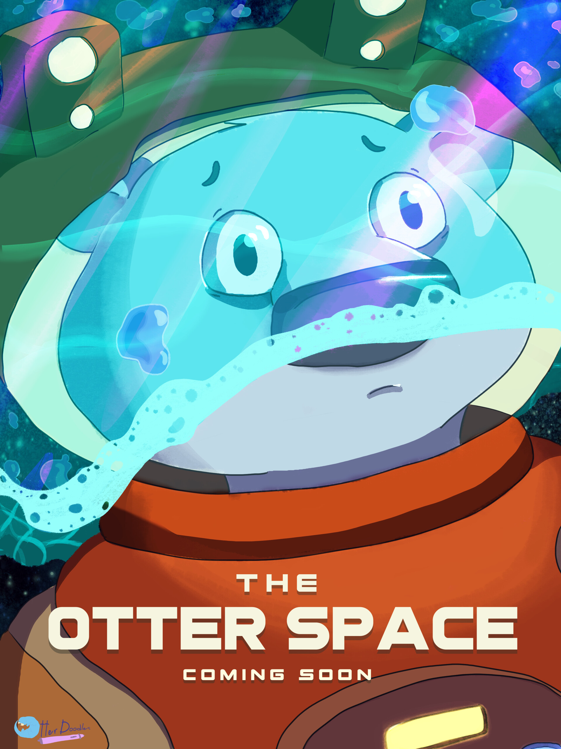 ArtStation - Submerged: The Otter Space Poster