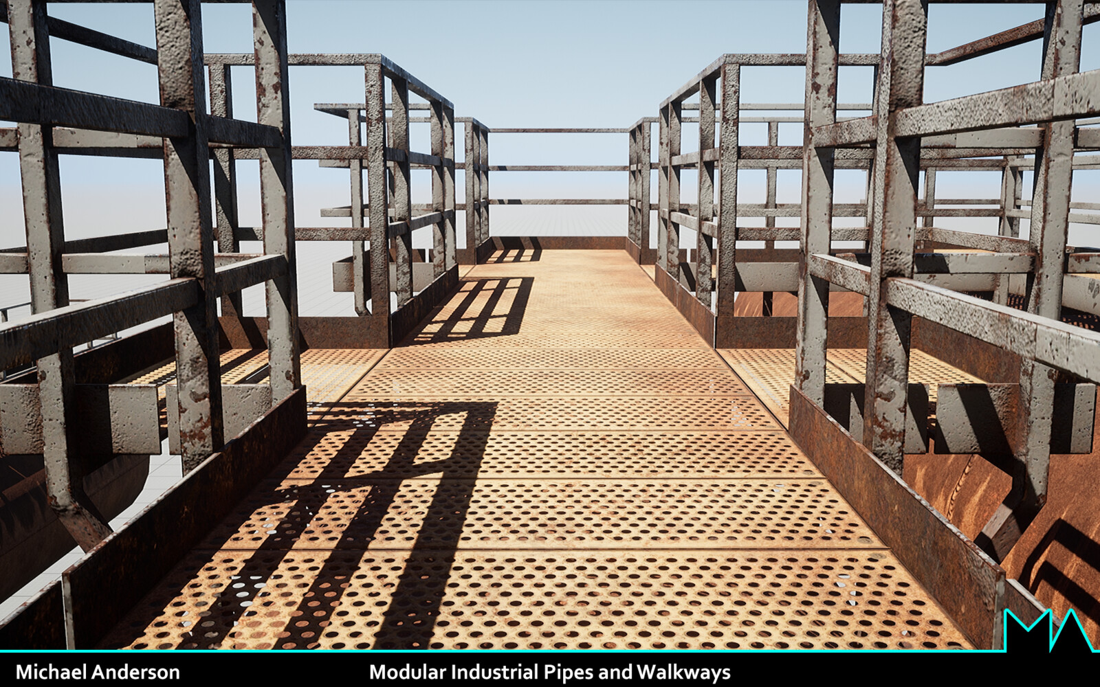 Michael Anderson - Modular Industrial Pipes and Walkways