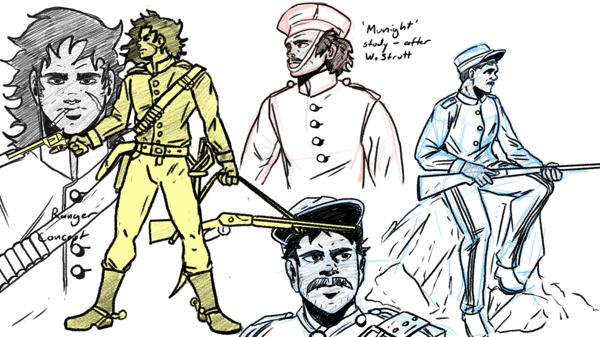 ArtStation - Bushranger concept