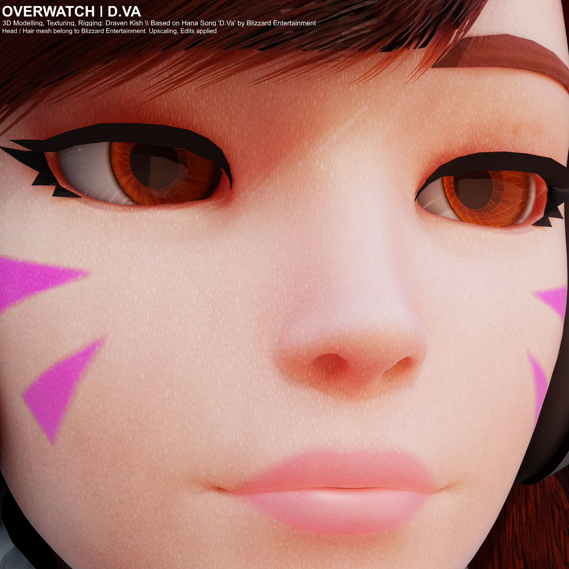 Renderizado Dva De Overwatch DVA Overwatch