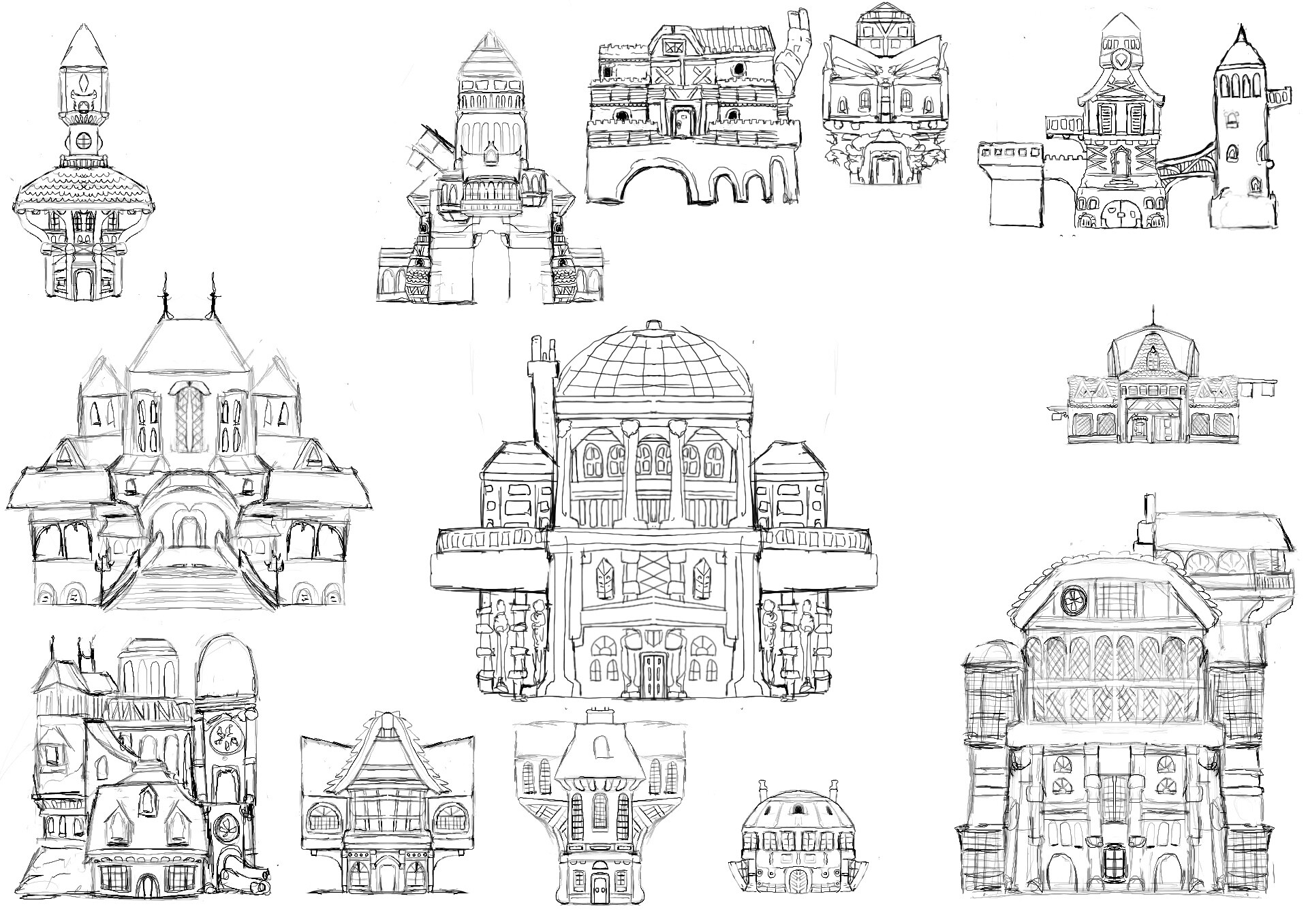 ArtStation - City design 2
