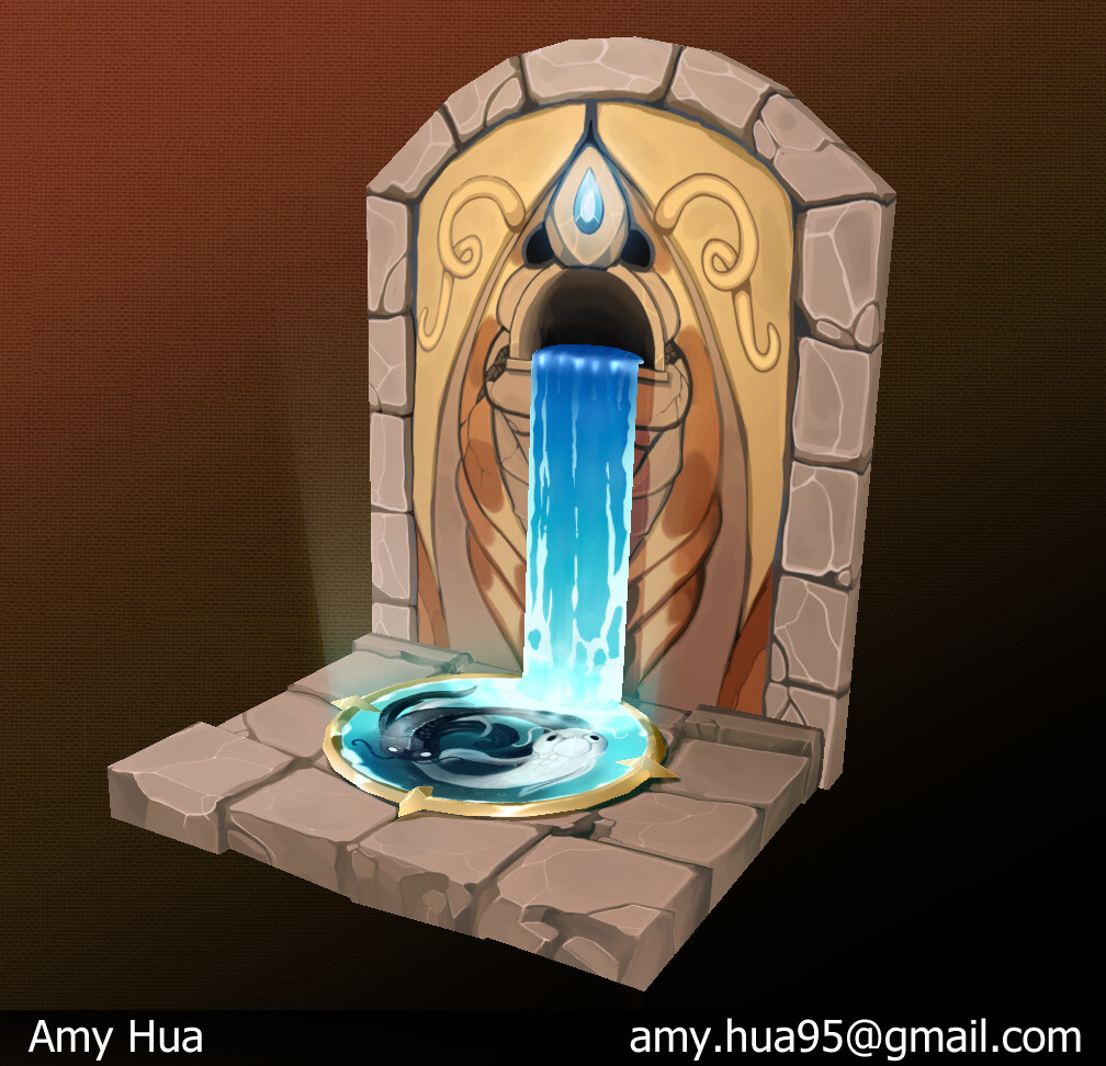 Amy Hua - Fish Fountain