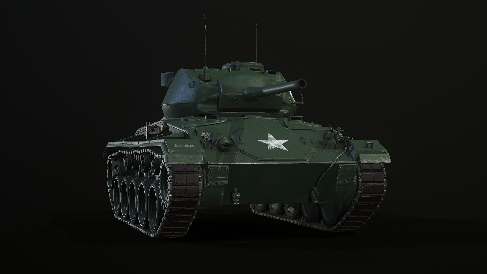 ArtStation - M24 Chaffe