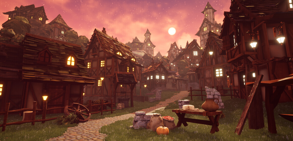 ArtStation - Fantasy Village