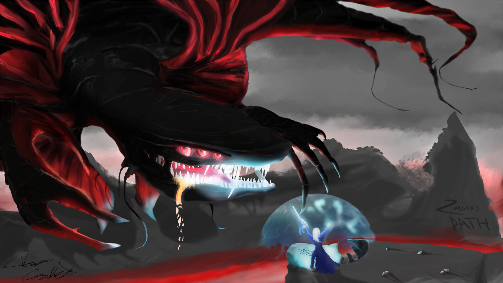 Gallex industries - The making of Dornovur, the black lava drake (with ...