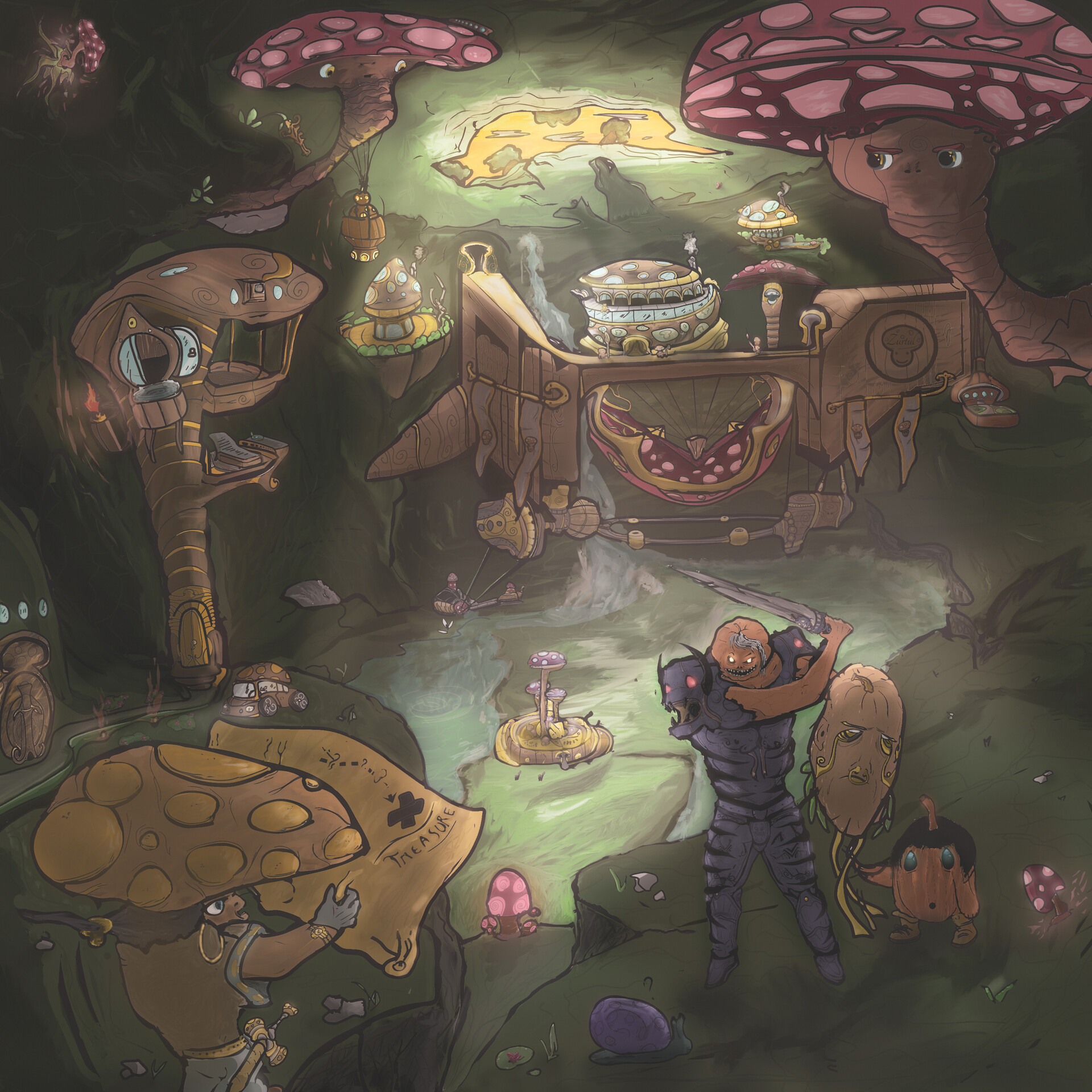 Gallex industries - Zurtul's underground treasure (Gallex© productions)