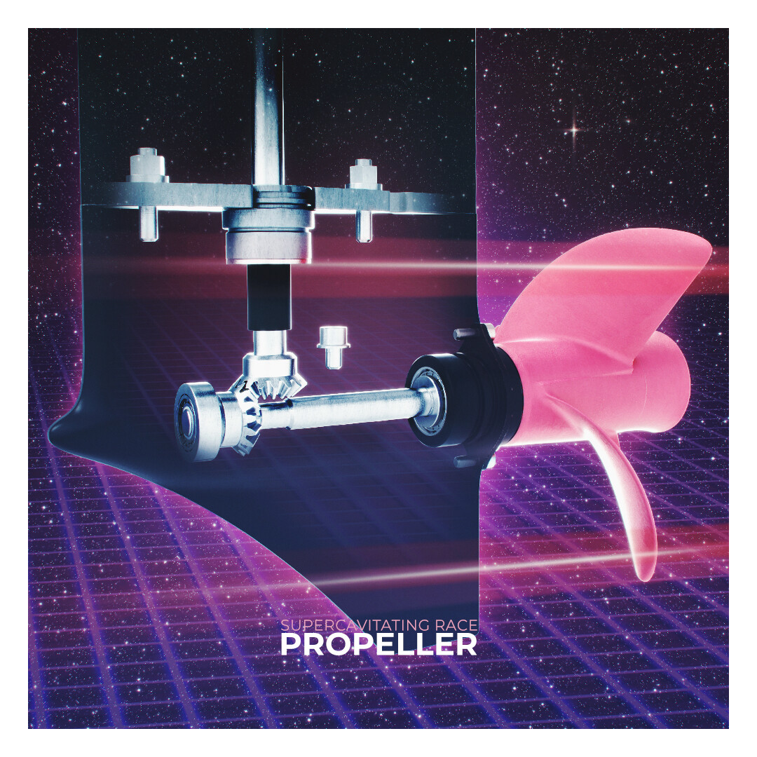 ArtStation - Supercavitating high speed propeller