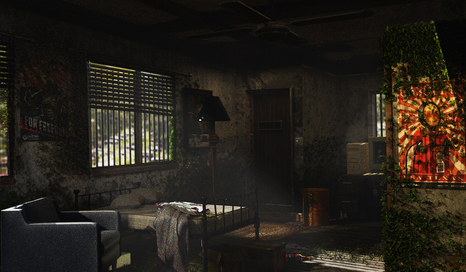 ArtStation - Another Abandoned Room