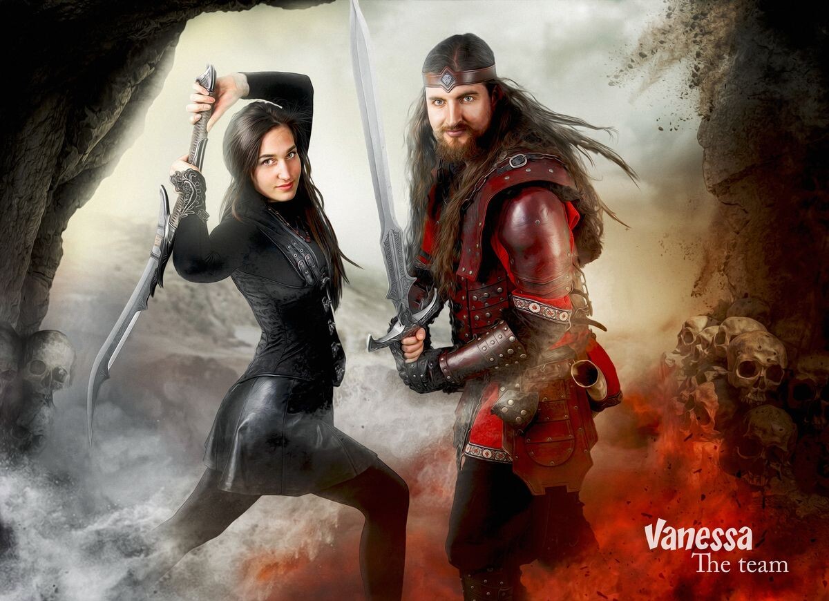 ArtStation - Vanessa - The team