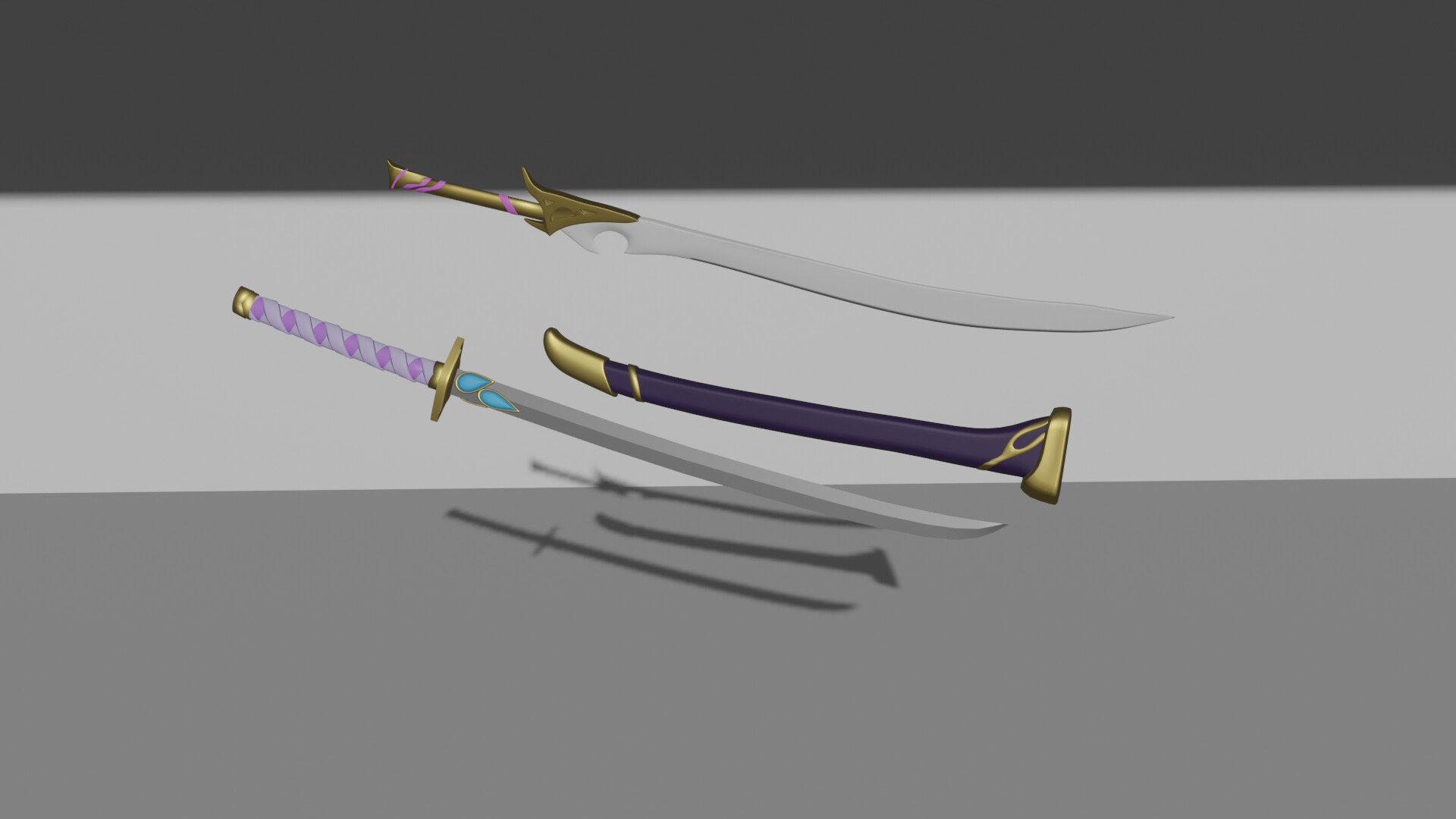 ArtStation - yone swords