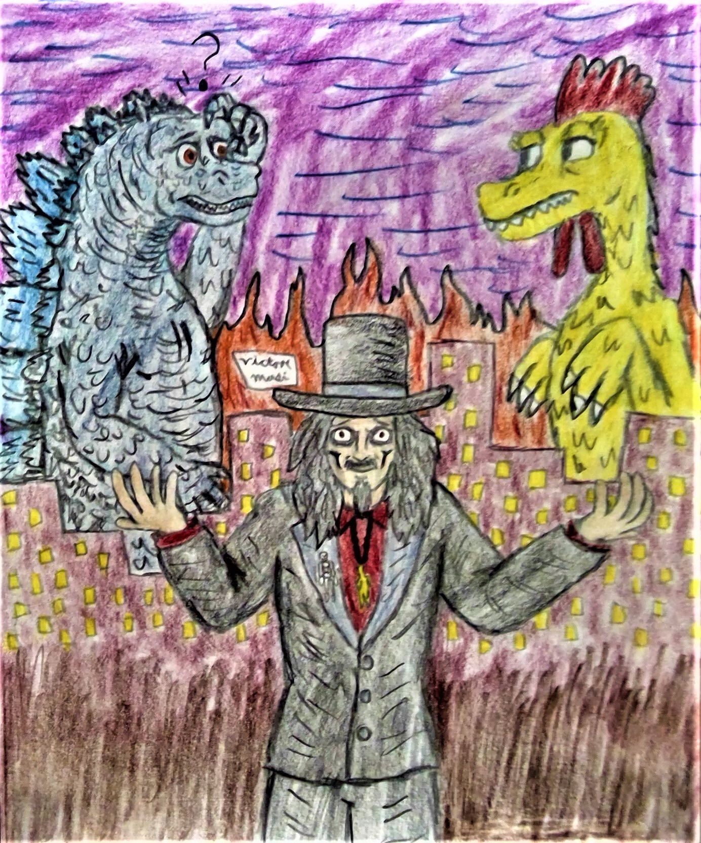 Godzilla Vs Wolfman