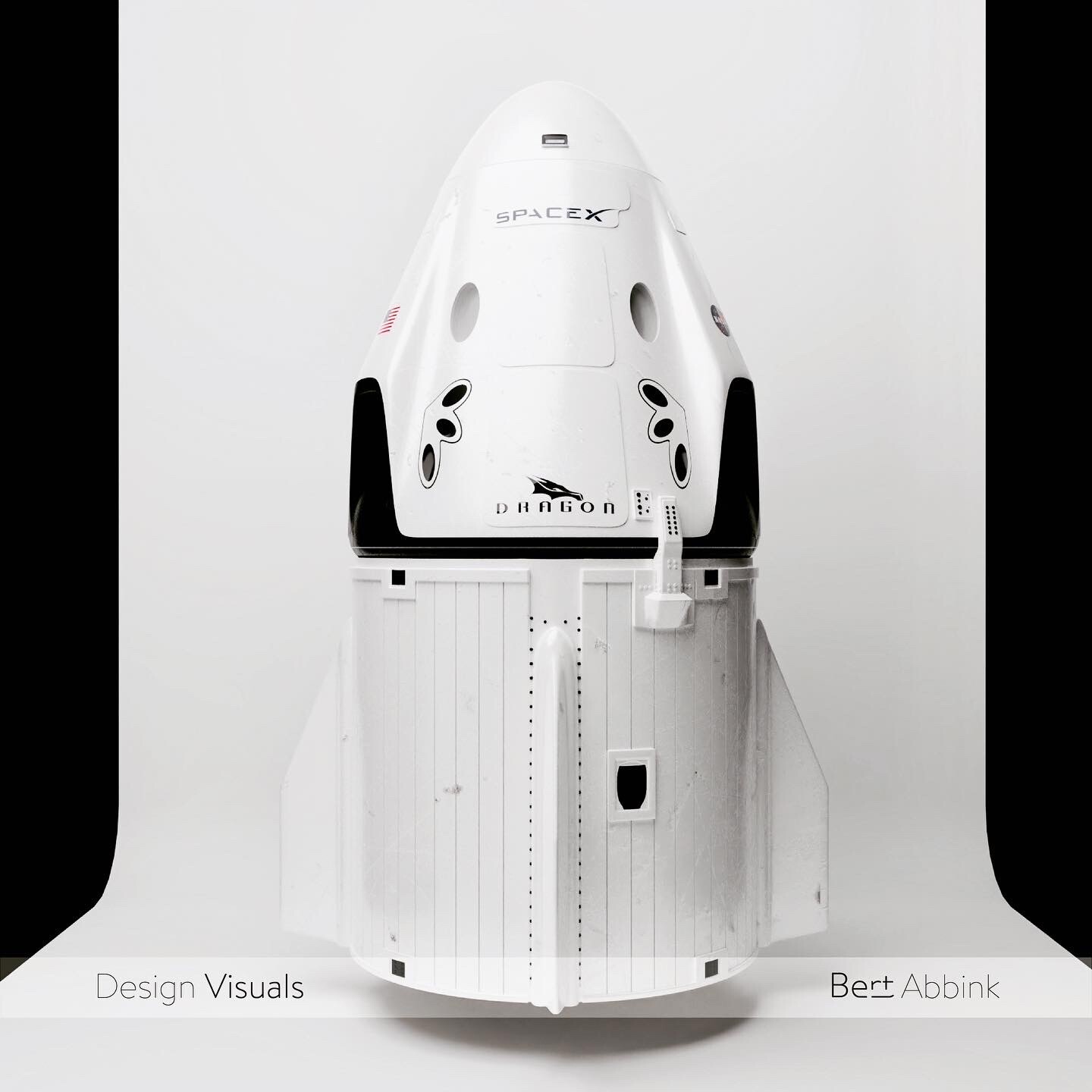 ArtStation - SpaceX Dragon