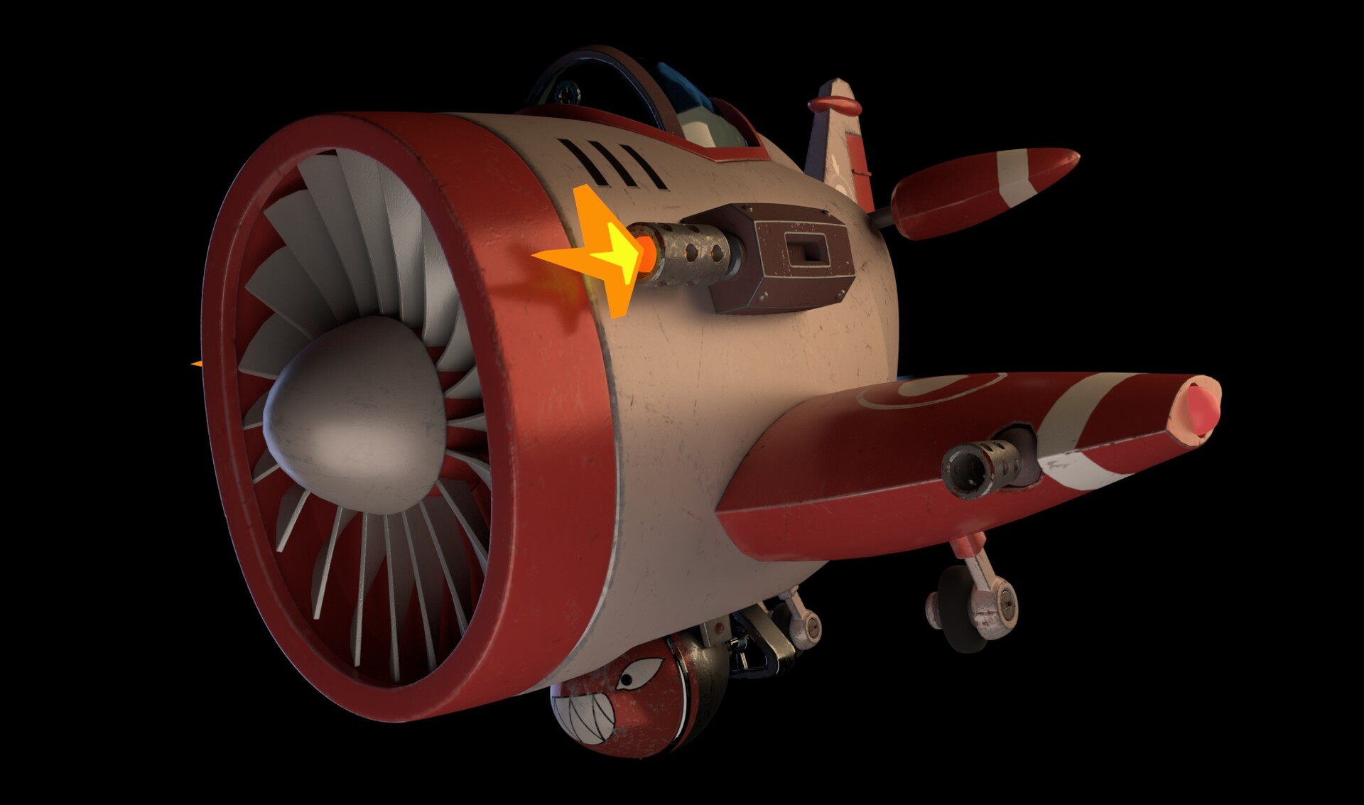 ArtStation - Little war plane