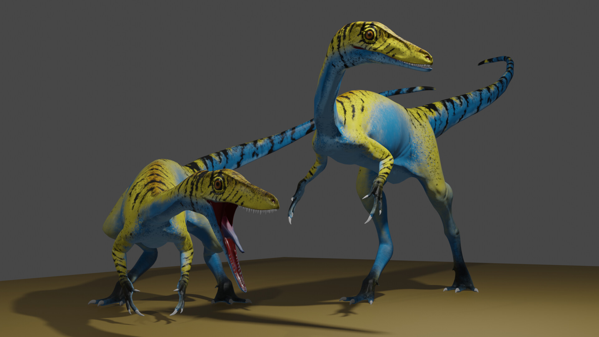 ArtStation - Compsognathus WIP