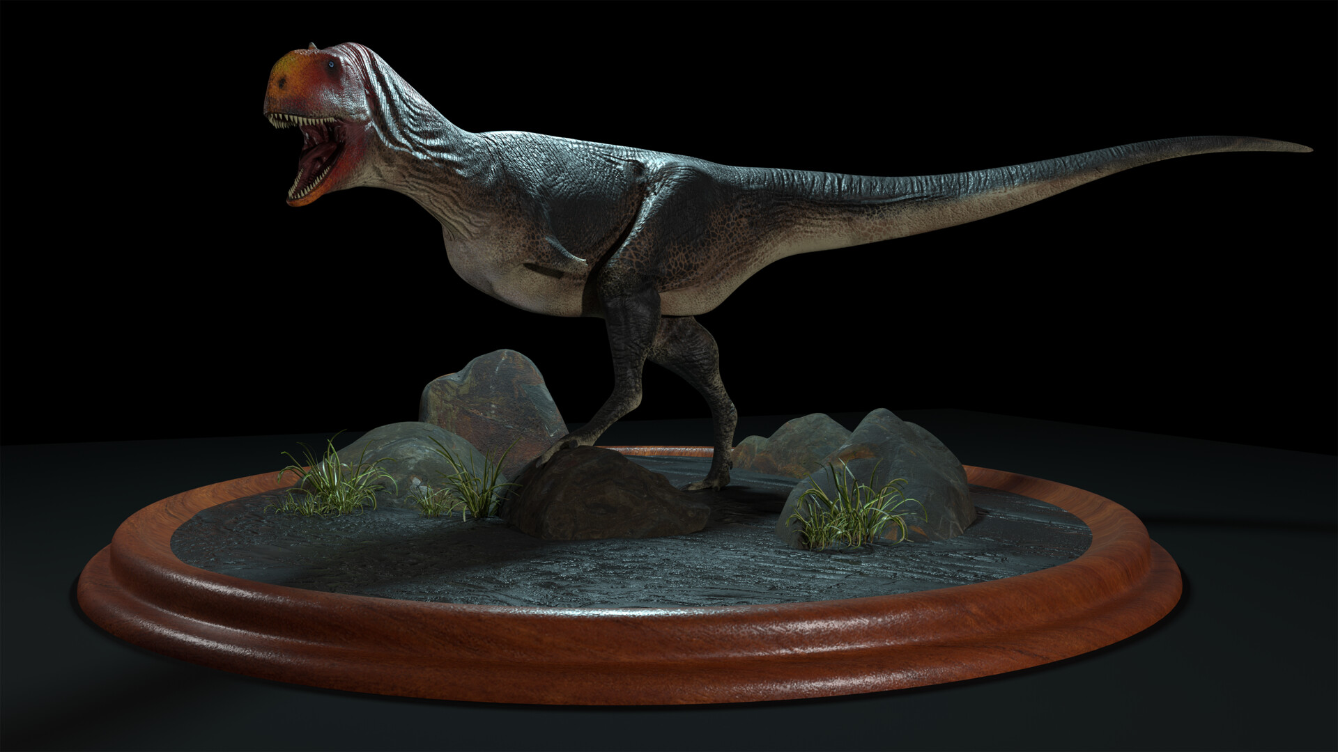 ArtStation - Majungasaurus WIP 02