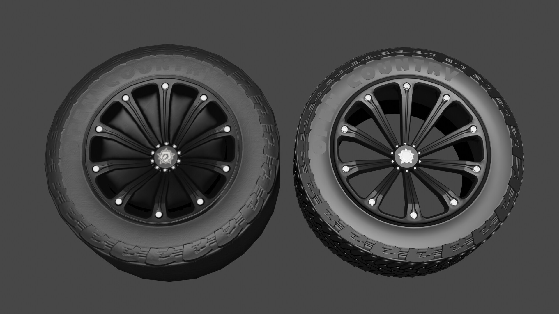 ArtStation - Mobile Game Suv Wheel