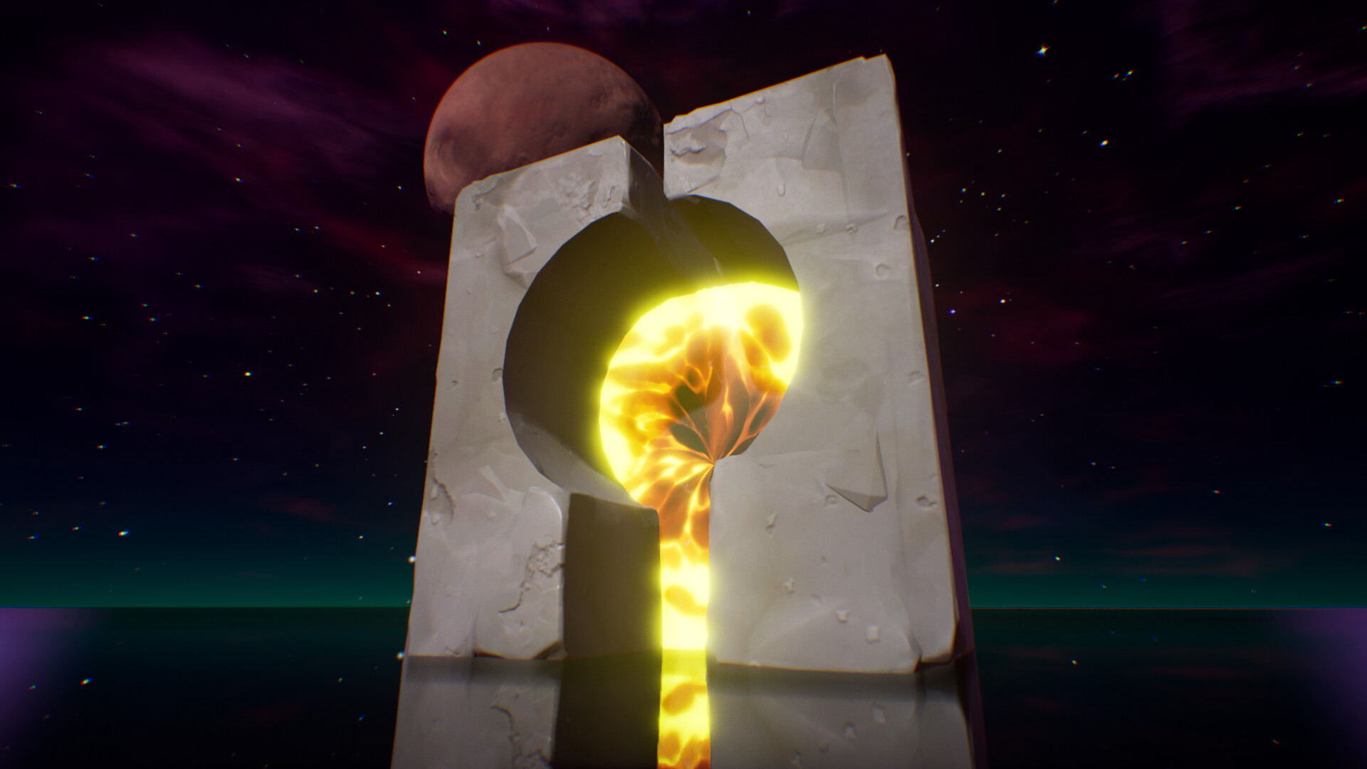 ArtStation - The Moongate - A Portal to Another World