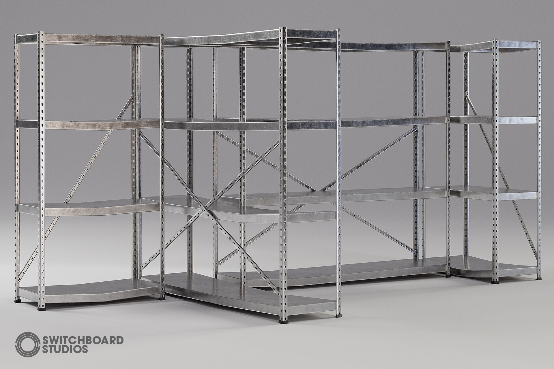Joseph Oliver - SWITCHBOARD - Metal storage shelves