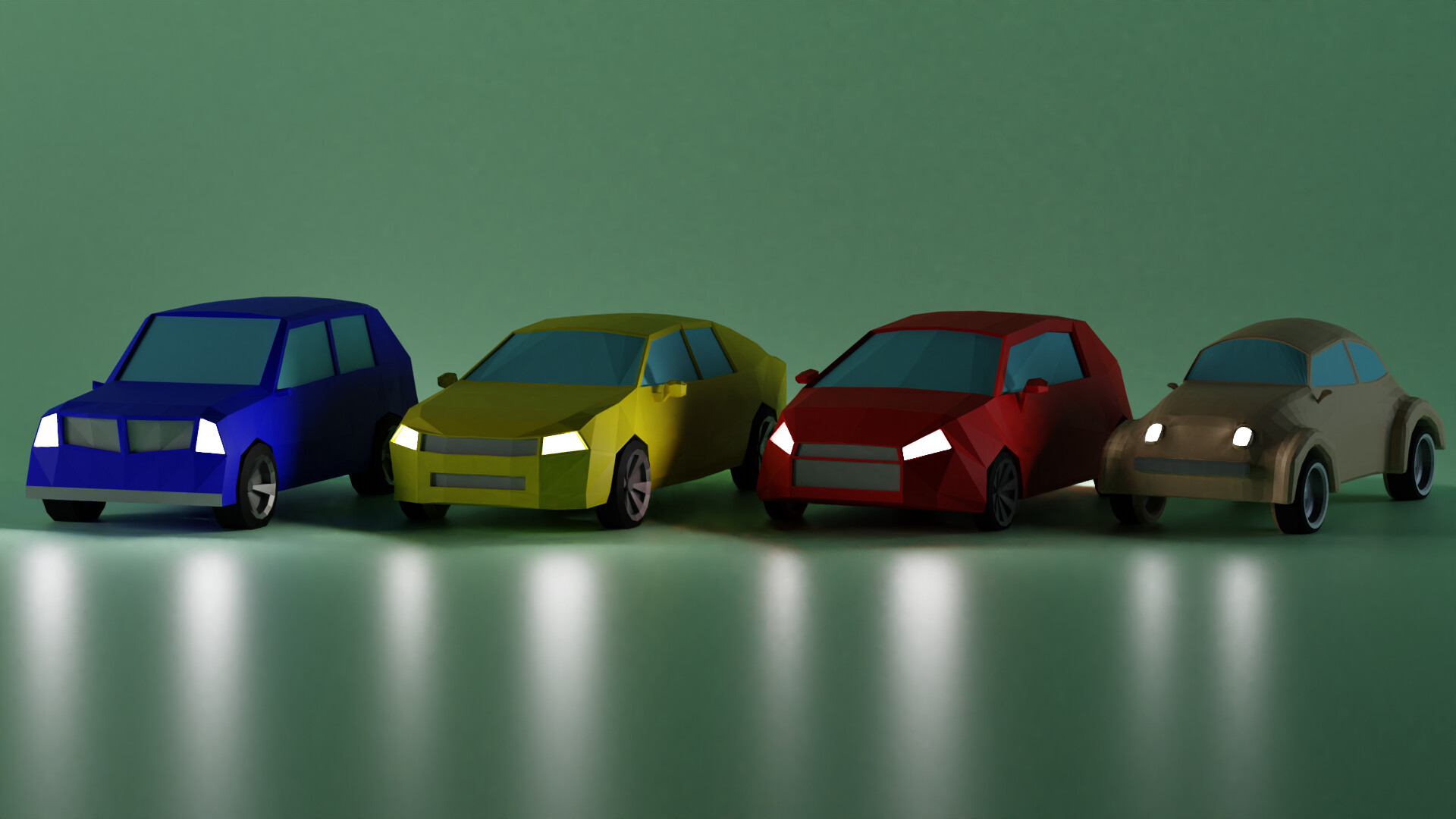 ArtStation - Little Low Poly Cars (Game Asset)