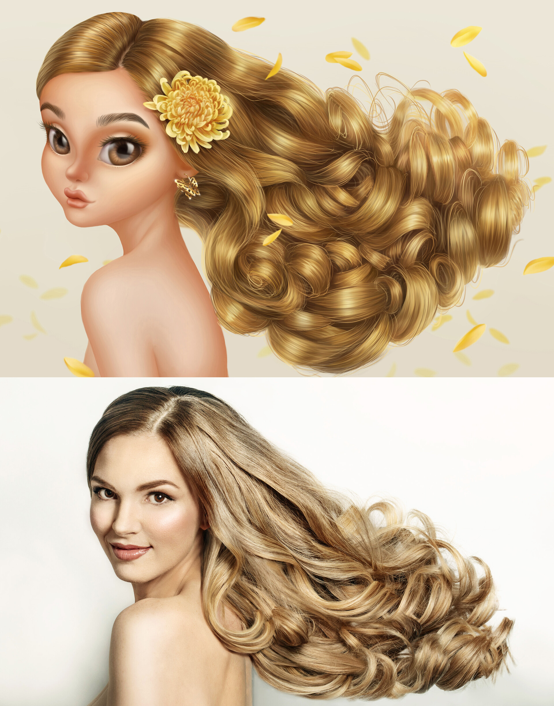 Regina Yeo - Golden Hair